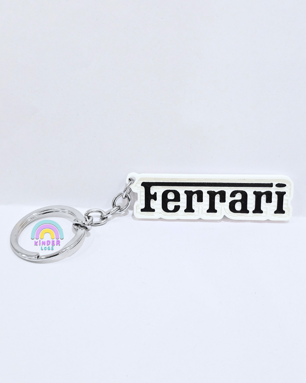 3D-Printed Ferrari Logo Key Chain - Buy At Kinder Logs