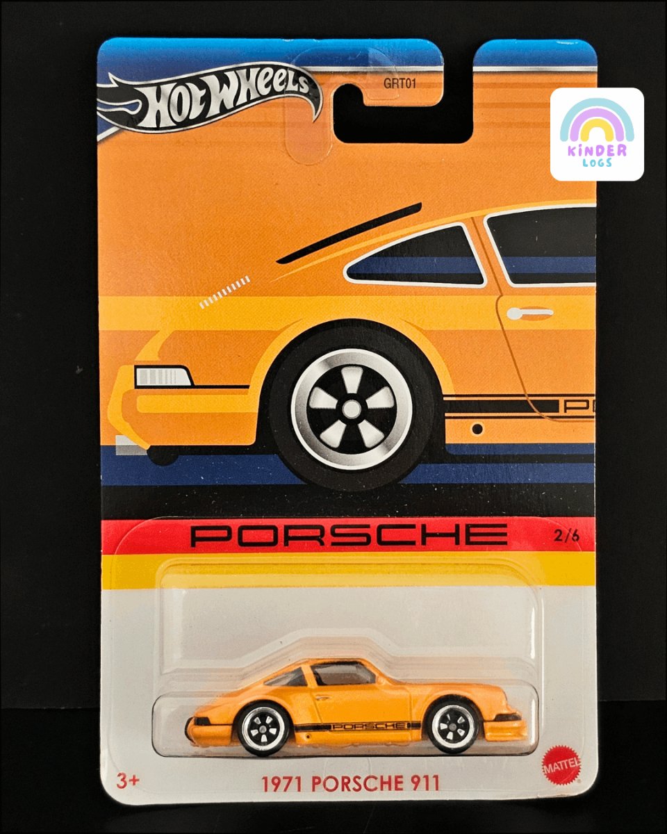 Hot Wheels 1971 Porsche 911 - New HW Porsche Series | Kinder Logs