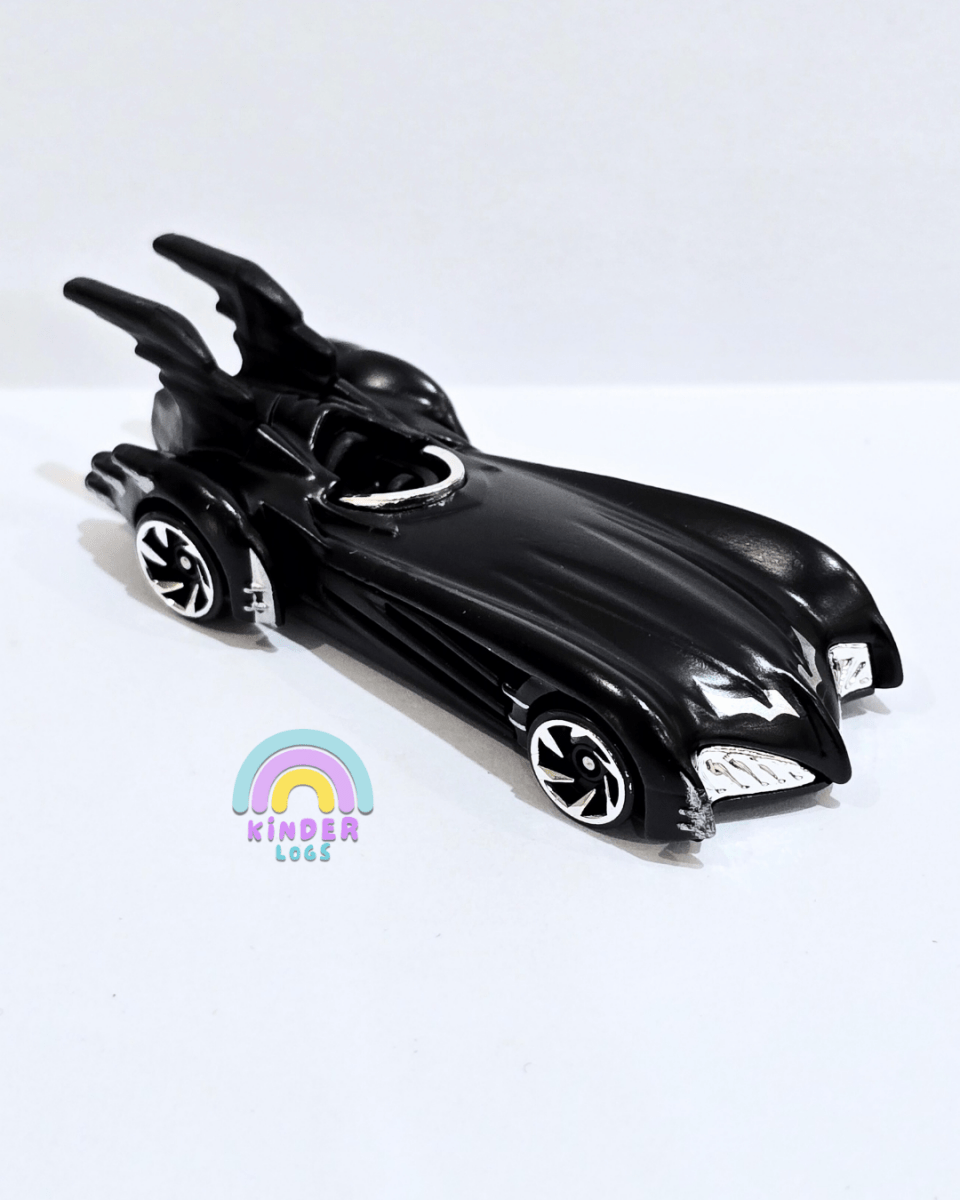 Hot Wheels Batman & Robin Batmobile - Black (Uncarded) - Buy At Kinder Logs