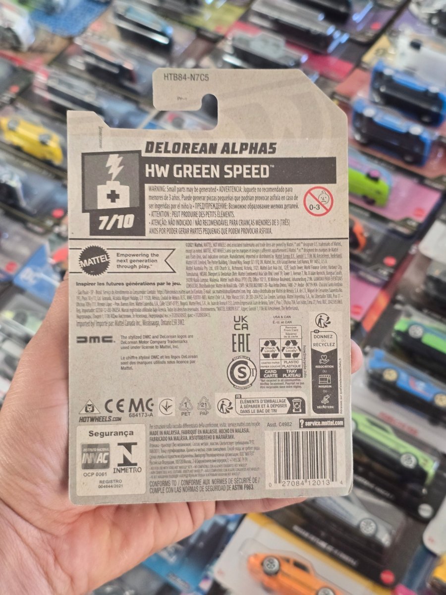 Hot Wheels Delorean Alphas (White) - Buy At Kinder Logs