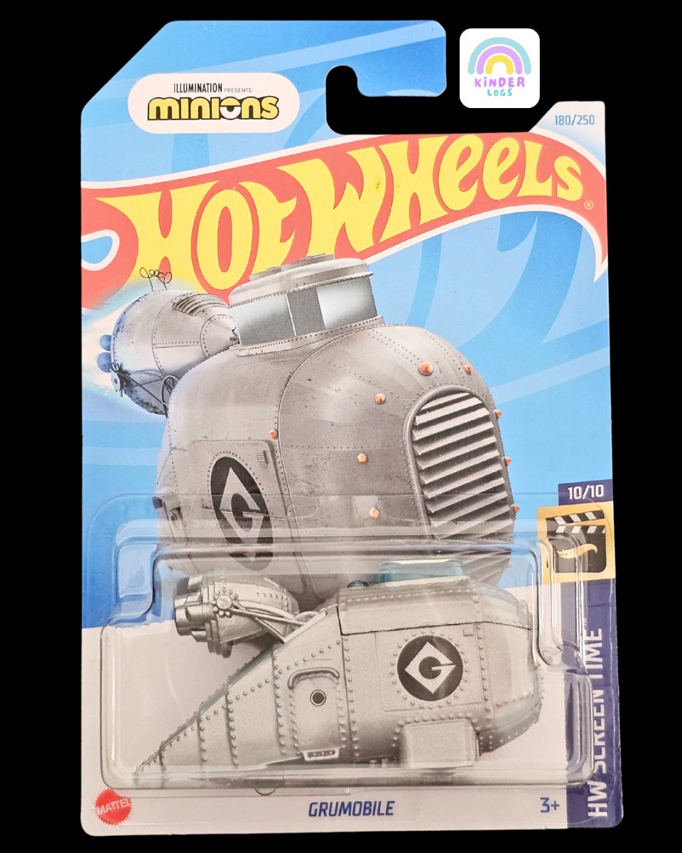 Hot Wheels Despicable Me Minions Grumobile | Kinder Logs