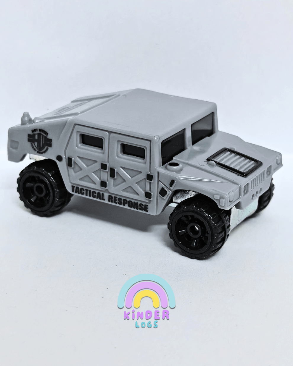 Hot Wheels Humvee - Grey Imported (Uncarded - New) - Buy At Kinder Logs