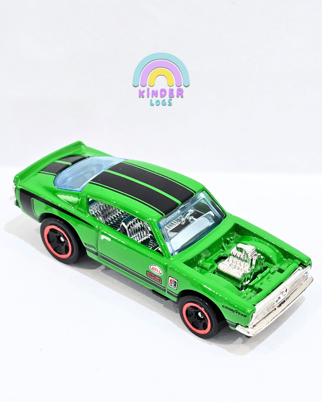 Hot Wheels Plymouth Barracuda - Green (Uncarded) - Buy At Kinder Logs