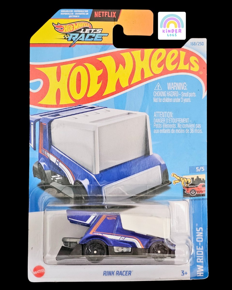 Hot Wheels Rink Racer - Blue Color - Buy At Kinder Logs