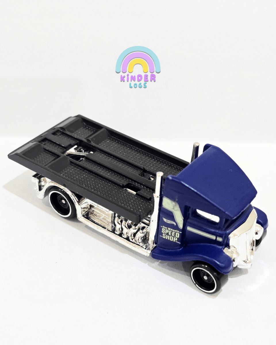 Hot Wheels Speed Shop Fast Bed Hauler - Blue (Uncarded) - Buy At Kinder ...