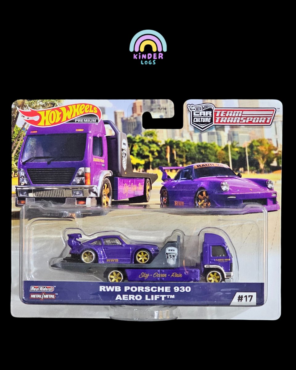 Hot Wheels Team Transport RWB Porsche 930 Aero Lift #17 - Buy At Kinder ...