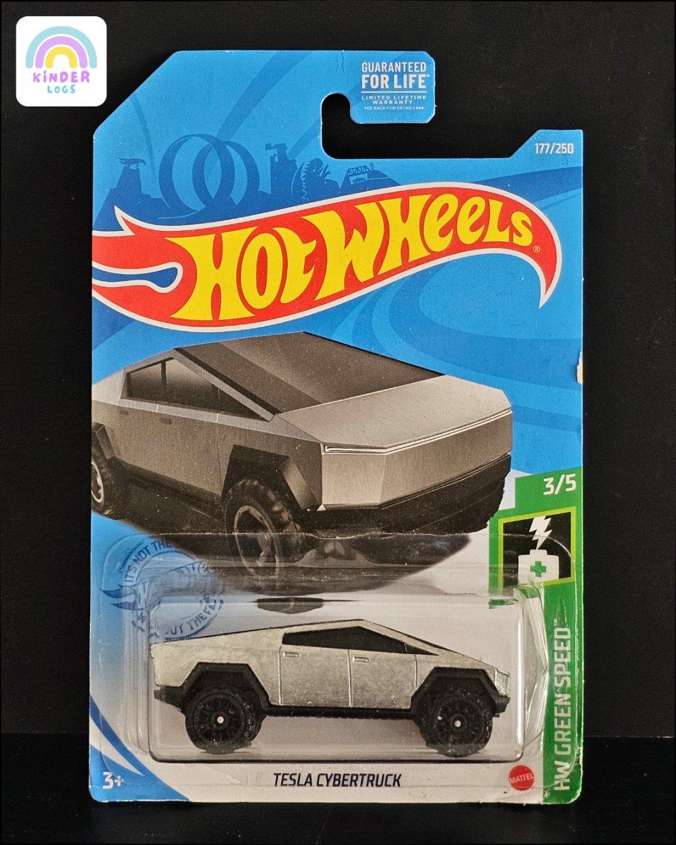 Hot Wheels Tesla Cybertruck - Green Speed (Imported) - Buy At Kinder Logs