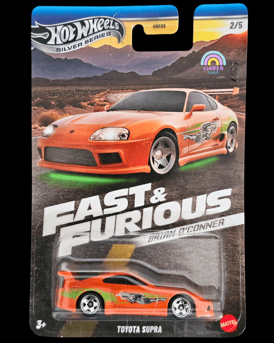 Hot Wheels Toyota Supra (Orange) - Fast & Furious Brian O'Conner ...