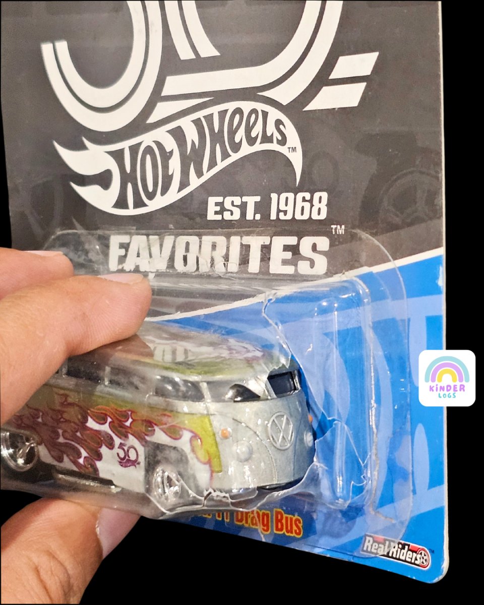 Hot Wheels Volkswagen T1 Drag Bus (Broken Blister) - Buy At Kinder Logs
