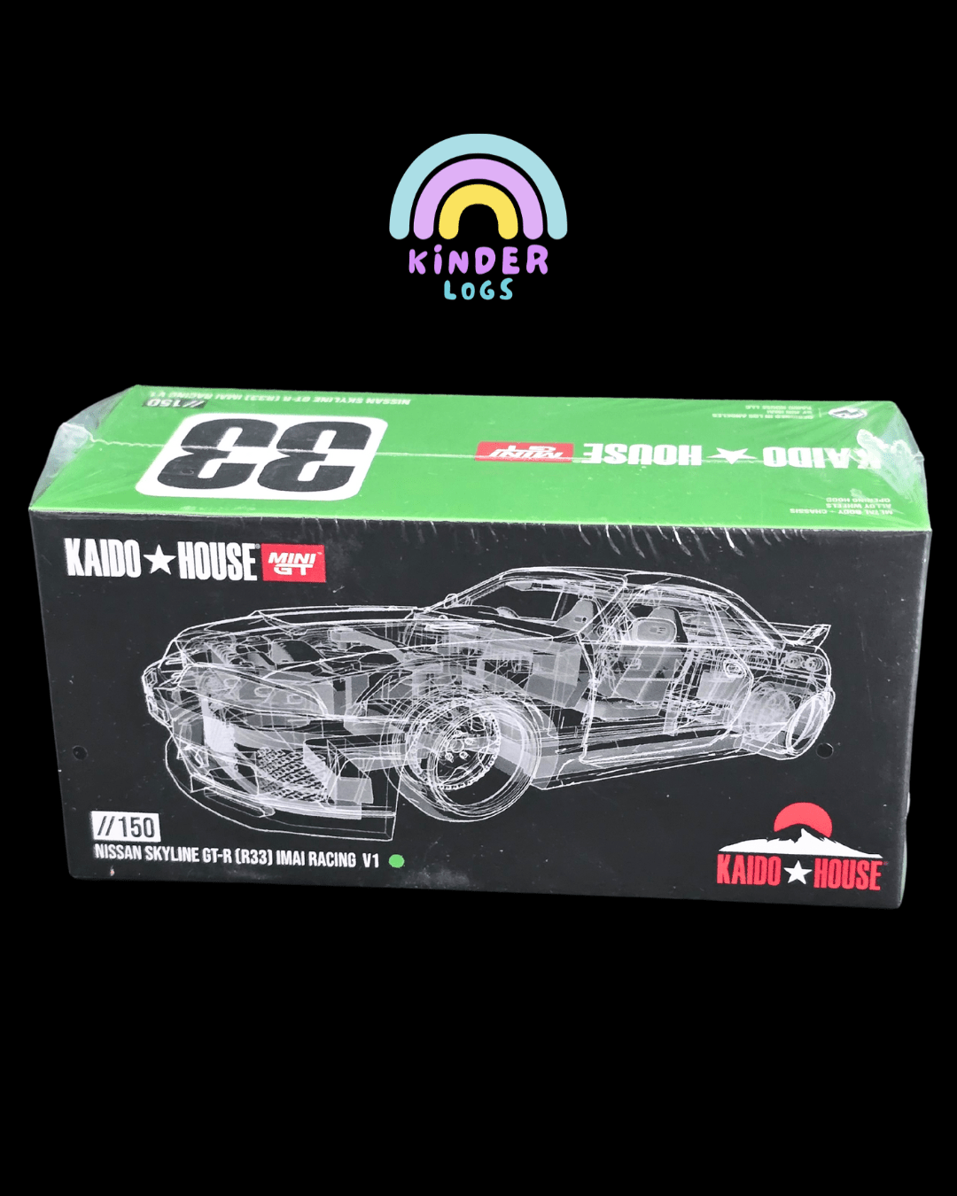 Kaido House Mini GT Nissan Skyline GT-R (R33) IMAI Racing V1 (150 ...