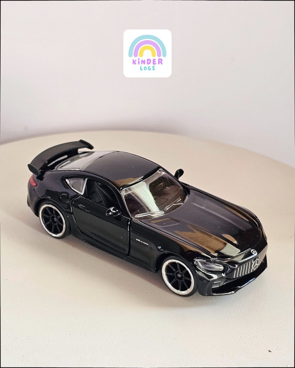 Majorette Mercedes-AMG GT R Black Edition (Uncarded) | Kinder Logs