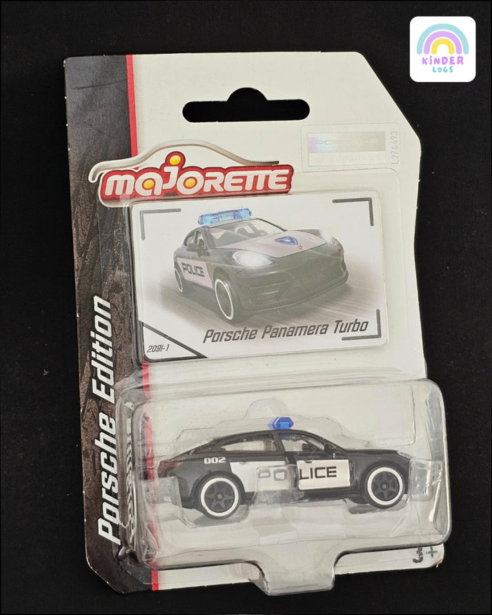 Majorette Porsche Panamera Turbo Police Car - Buy At Kinder Logs