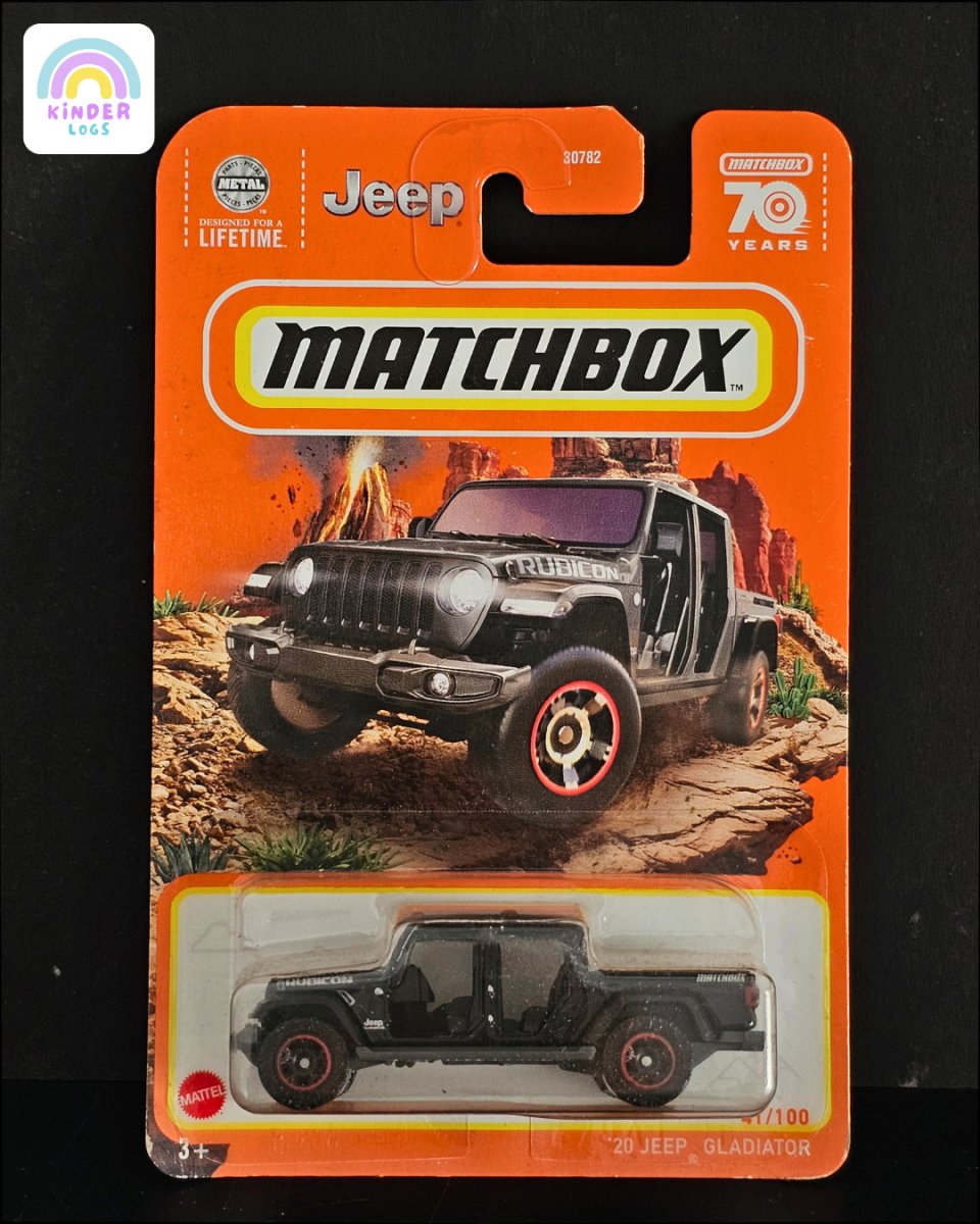 Matchbox 2020 Jeep Gladiator Rubicon SUV - Buy At Kinder Logs