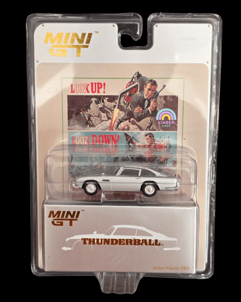 Mini GT Aston Martin DB5 “Thunderball” - Blister Pack - Buy At Kinder Logs