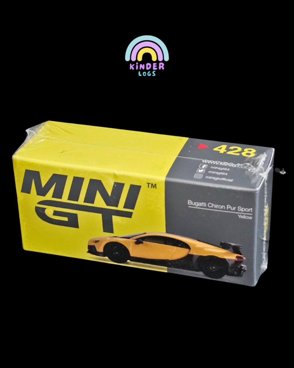 Mini GT Bugatti Chiron Pur Sport (Yellow) - Buy At Kinder Logs