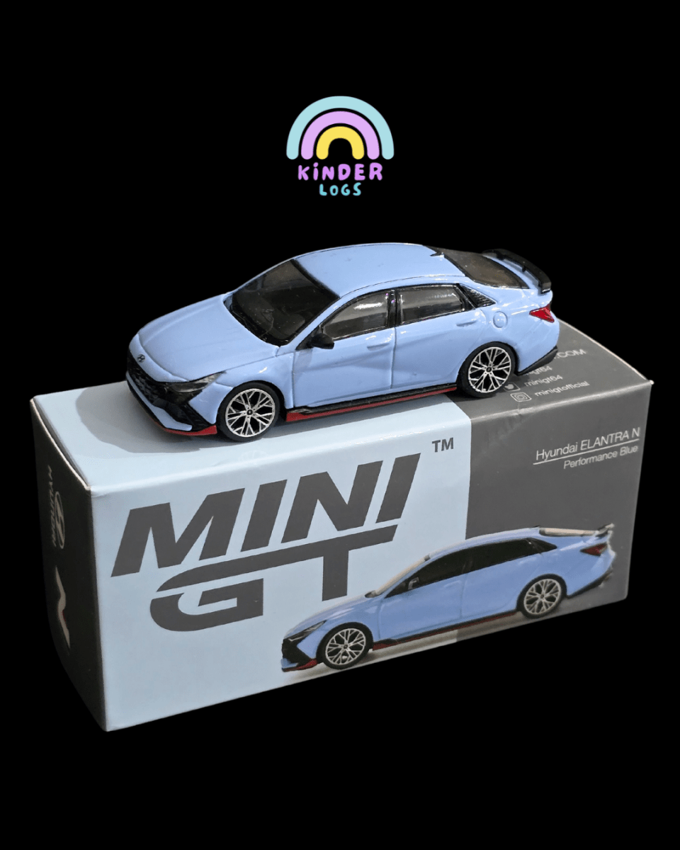 Mini GT Hyundai Elantra N - Performance Blue (Open Box) - Buy At Kinder ...