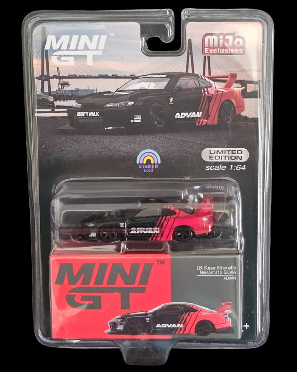 Mini GT LB-Super Silhouette Nissan S15 Silvia ADVAN (Mijo Exclusives ...