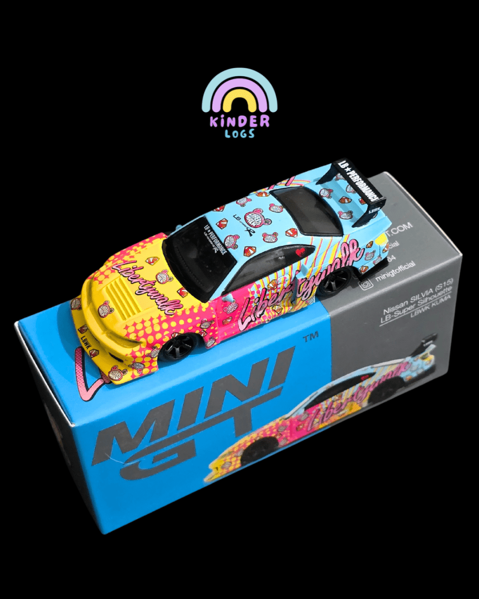 Mini GT Nissan Silvia S15 LB-Super Silhouette LBWK KUMA (Open Box ...
