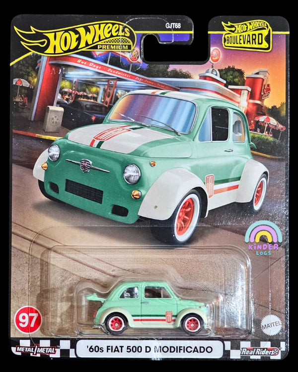 Premium Hot Wheels 1960s Fiat 500D Modificado (Imported) - Buy At ...