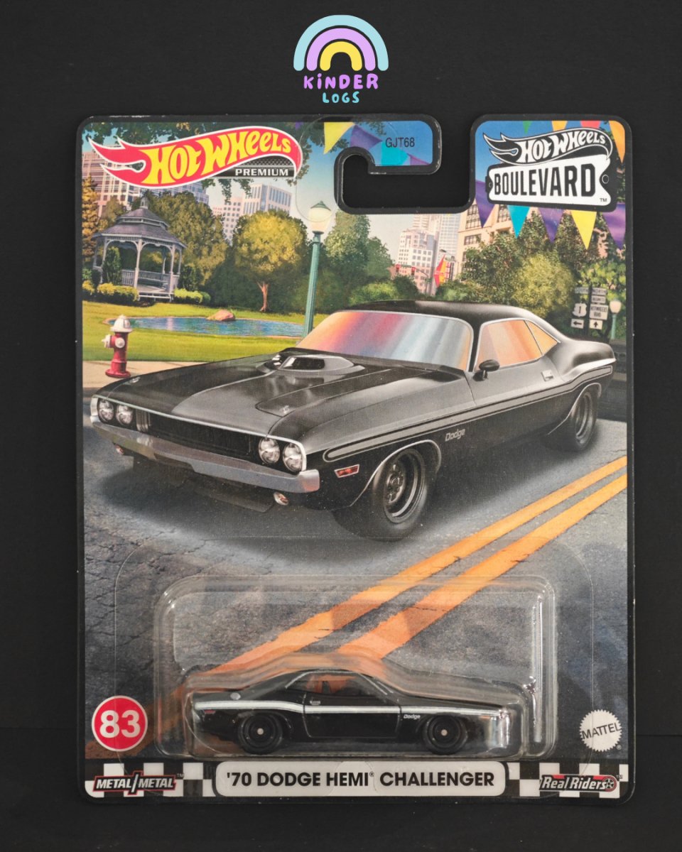 Premium Hot Wheels 1970 Dodge HEMI Challenger - Buy At Kinder Logs