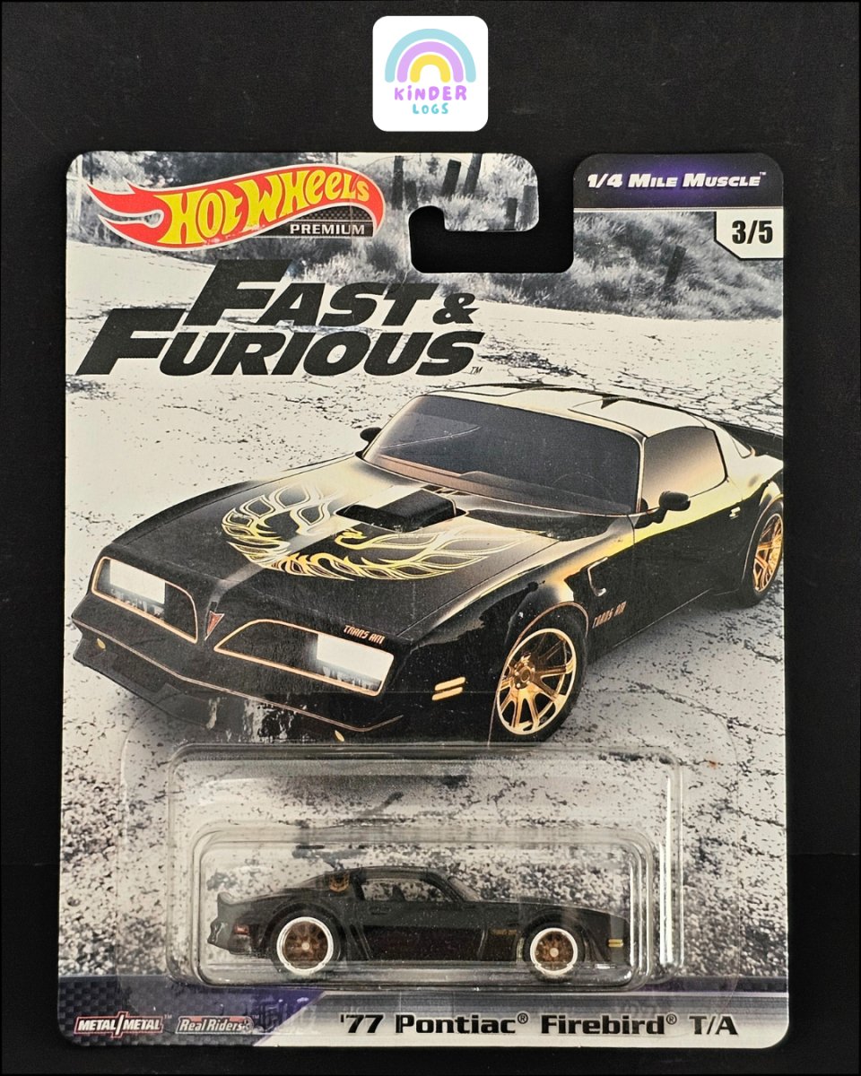 Premium Hot Wheels 1977 Pontiac Firebird TA - Fast And Furious - Buy At ...