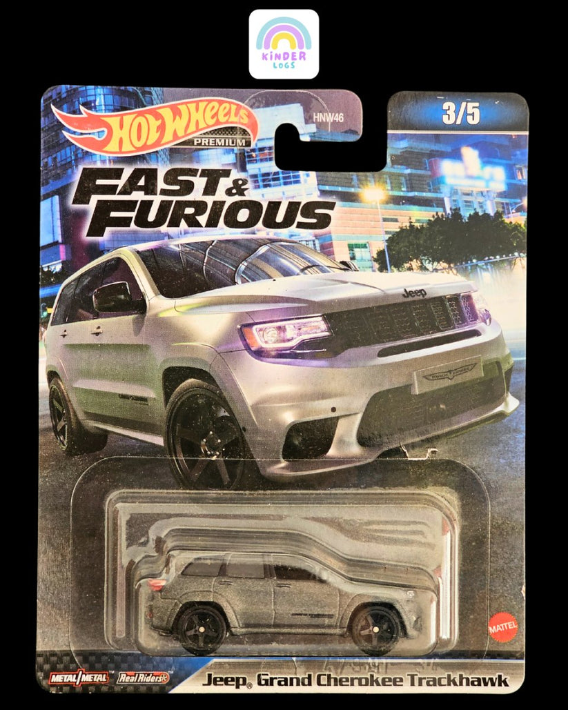 Premium Hot Wheels Jeep Grand Cherokee Trackhawk | Kinder Logs
