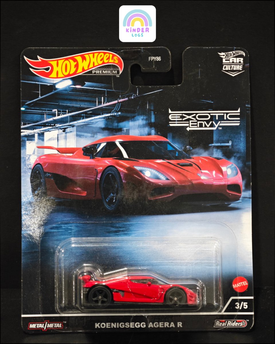 Premium Hot Wheels Koenigsegg Agera R - Red - Buy At Kinder Logs