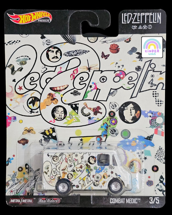 Premium Hot Wheels LED Zeppelin Combat Medic - Buy At Kinder Logs