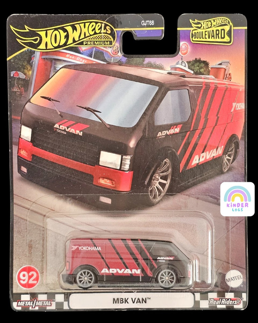 Premium Hot Wheels MBK Van - Yokohama Advan (Imported) - Buy At Kinder Logs
