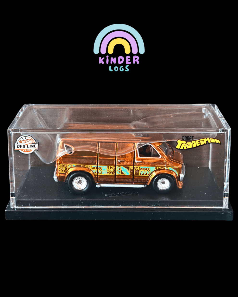 RLC Hot Wheels 1970s Dodge Tradesman Van (Spectraflame Root Beer) - Buy ...