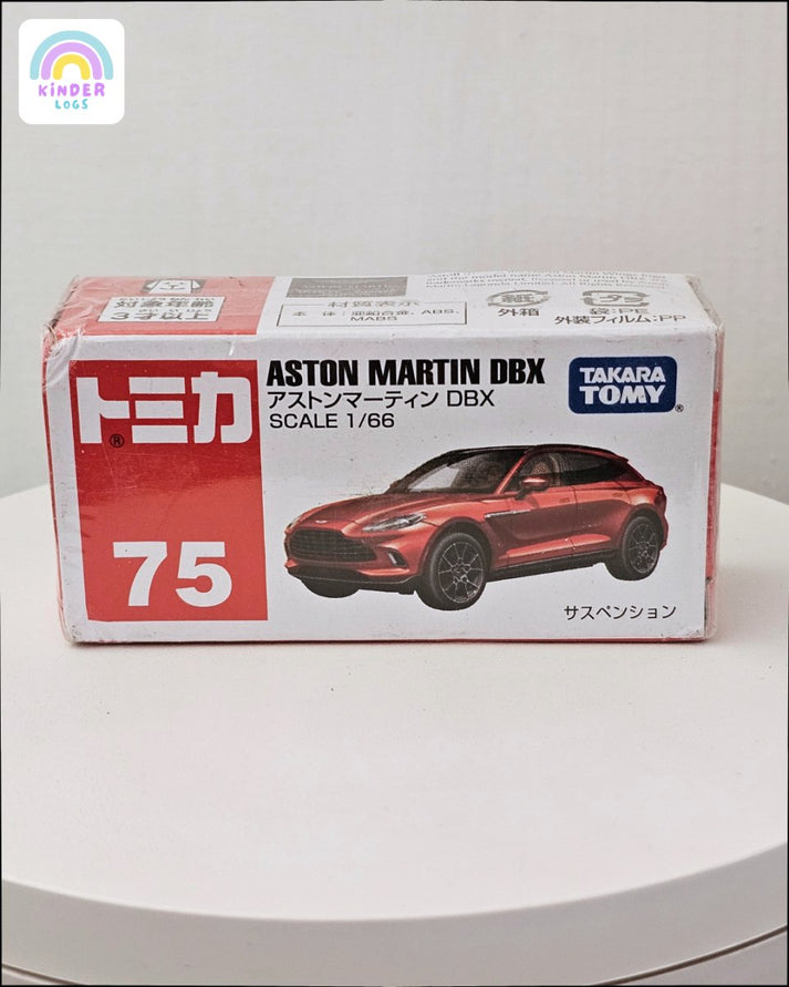 Tomica Aston Martin DBX (Model No 75) - Buy At Kinder Logs